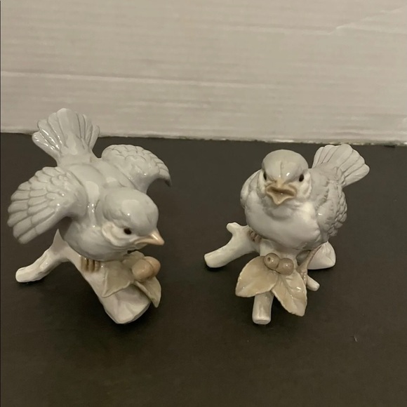 Accents | Vintage Otagiri Original Sparrow Blue Bird Pair On Branch ...